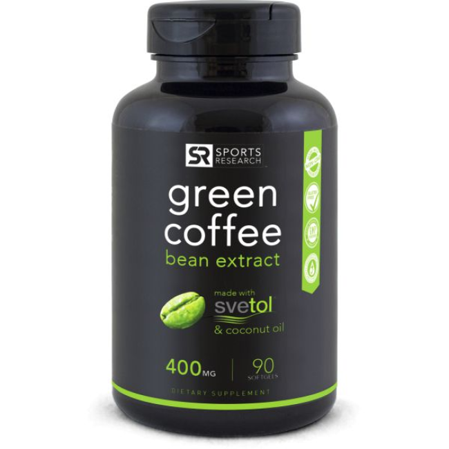 Green Coffee 400mg 90s Sports Research Proline4life